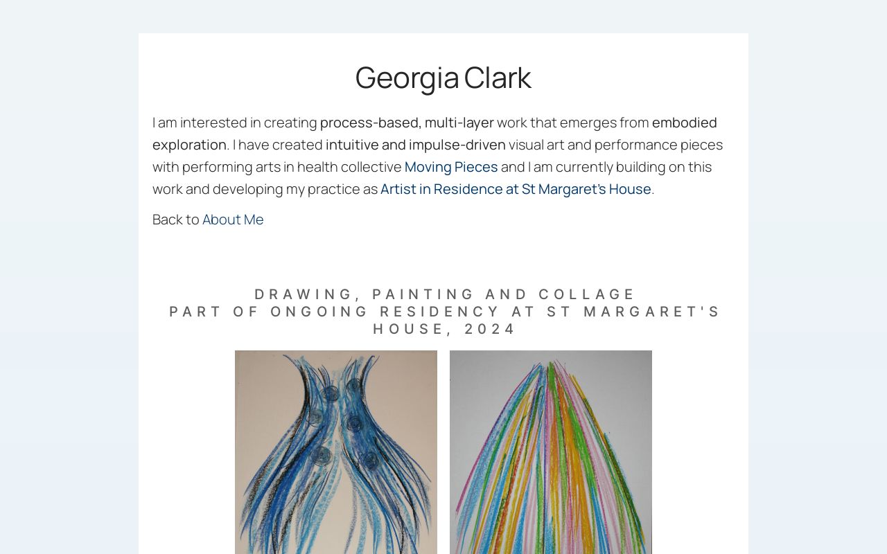 Georgia Clark Portfolio